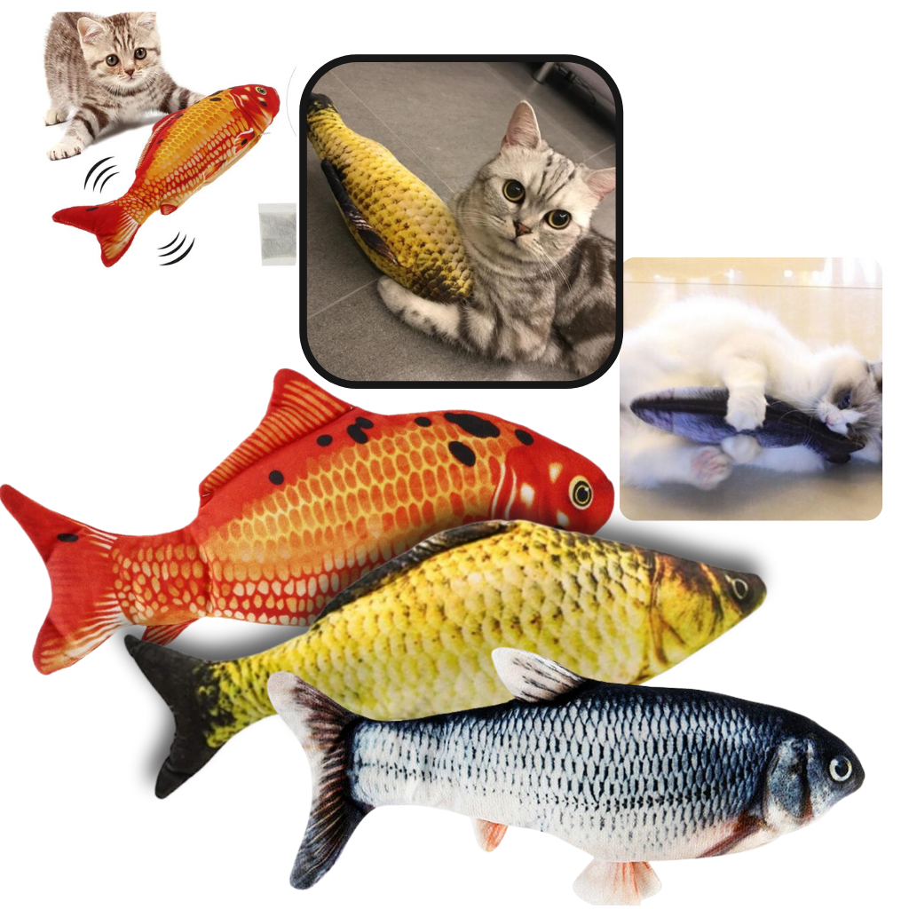 Flopping Fish⎪Kedi Oyuncağı⎪Kedi Balık Oyuncağı